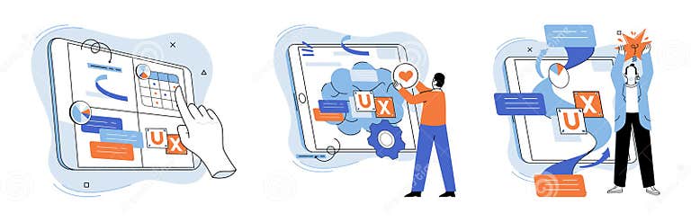 Application Testing Metaphor Vector Software Testing Broom That Sweeps Away Coding Errors