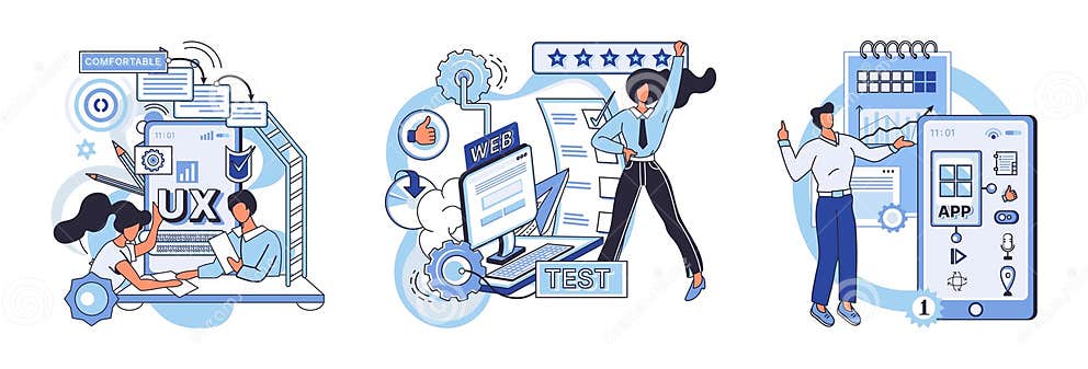 Application Testing Metaphor Vector Software Testing Debug Tool That