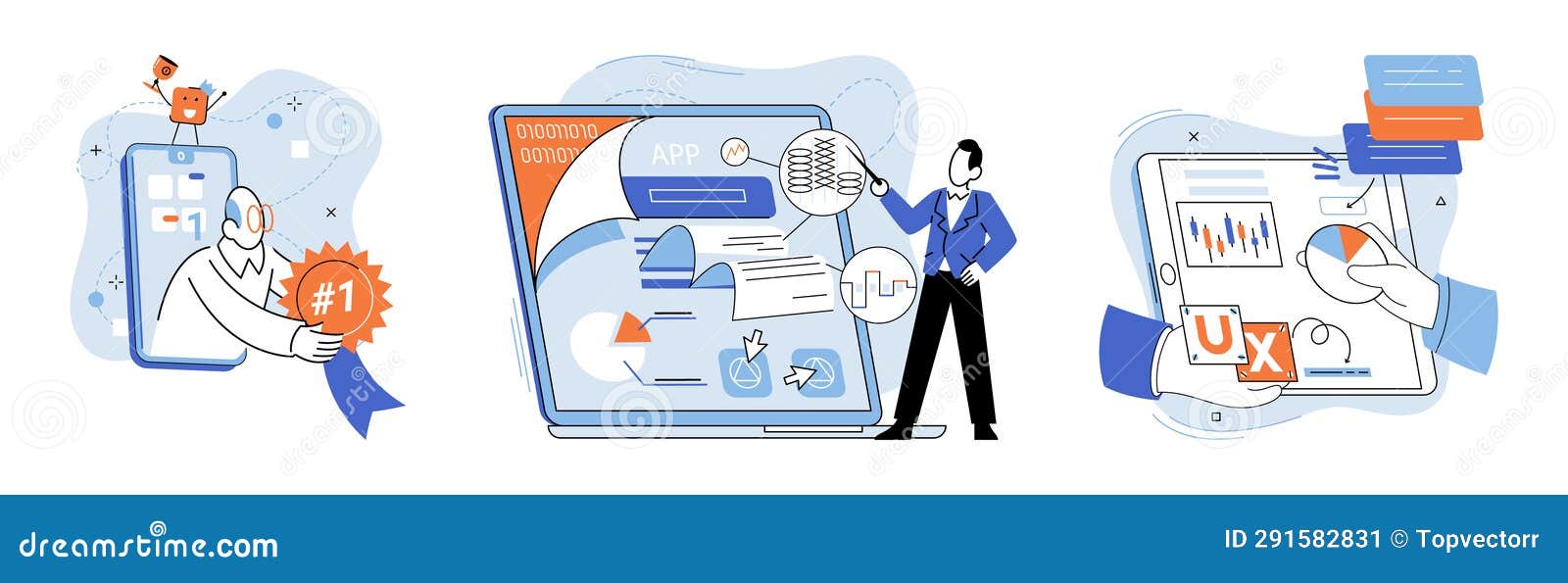 Application Testing Metaphor. Vector. Software Testing, Unsung Hero ...