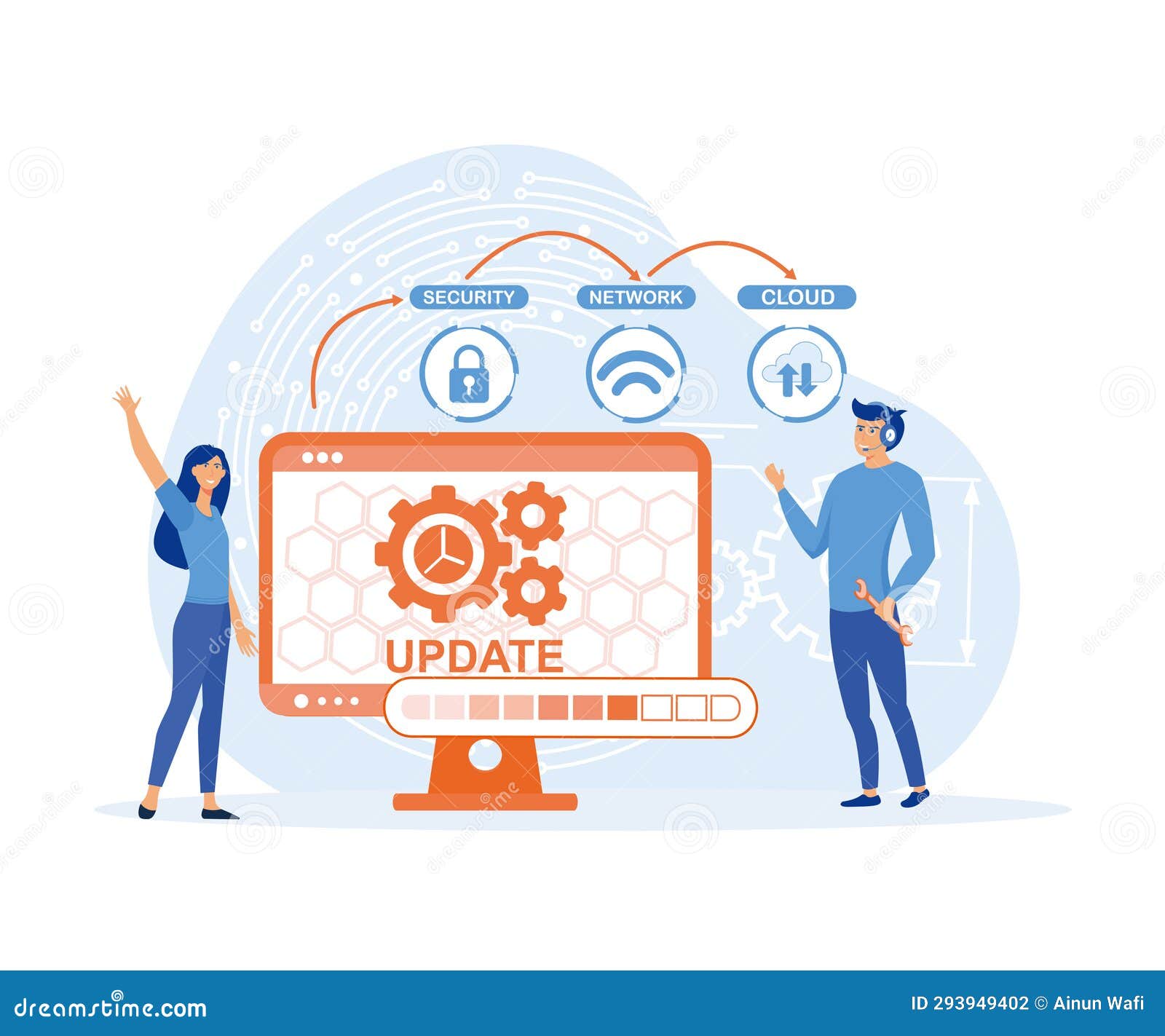 The Application and Web Development Team Ensures the System Updates ...
