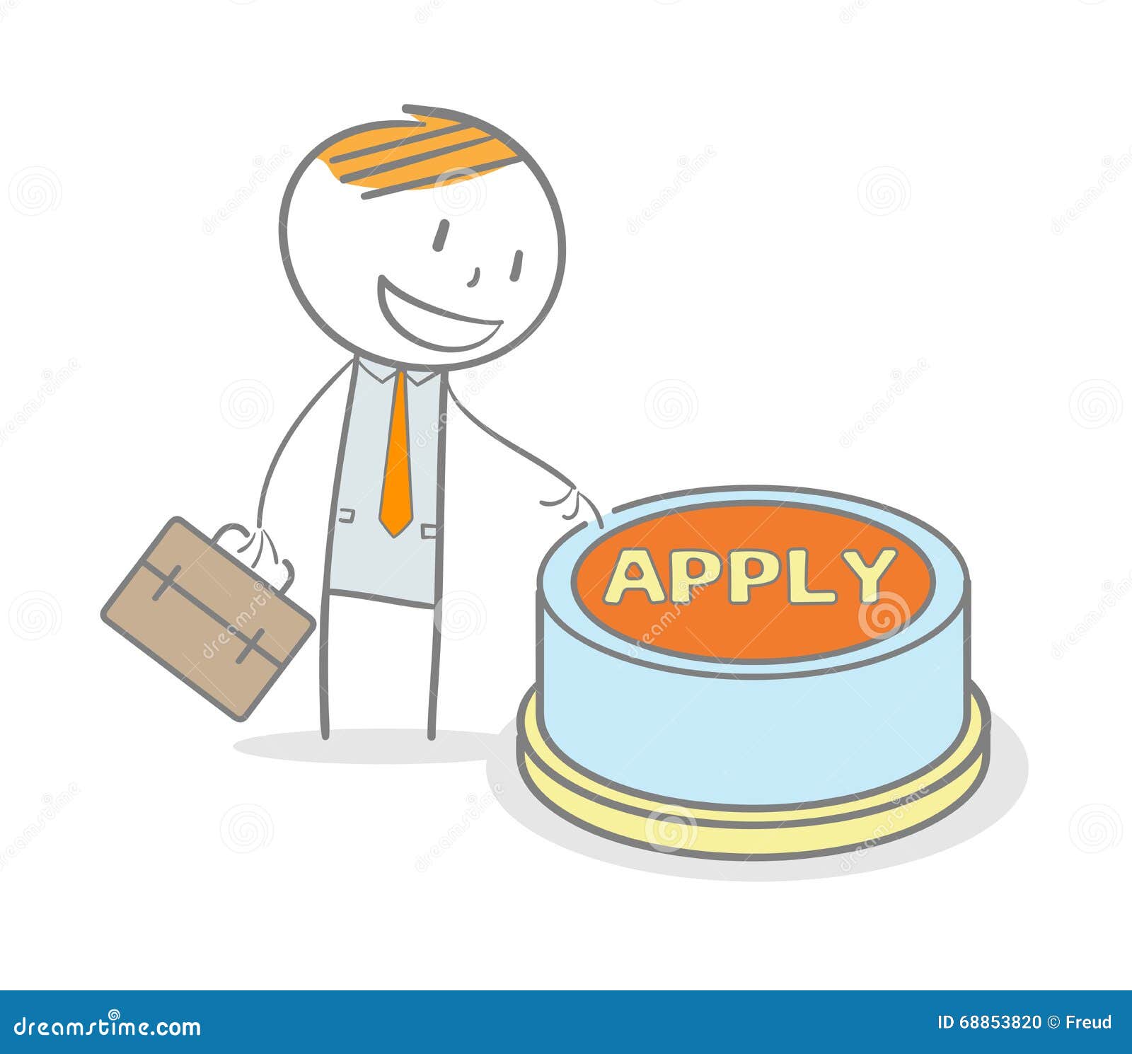 Apply Button stock vector. Illustration of press, register - 68853820