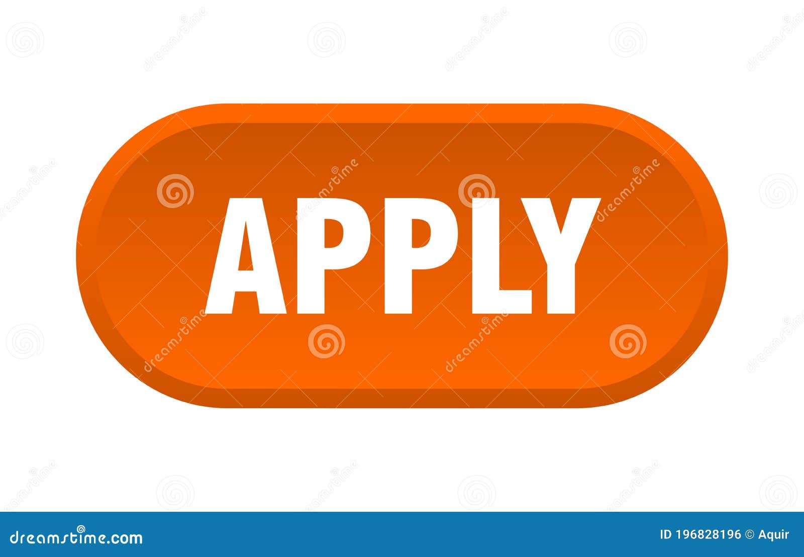 Apply Button. Rounded Sign on White Background Stock Vector ...