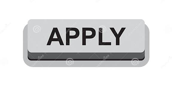 Apply here button stock illustration. Illustration of admission - 121724810