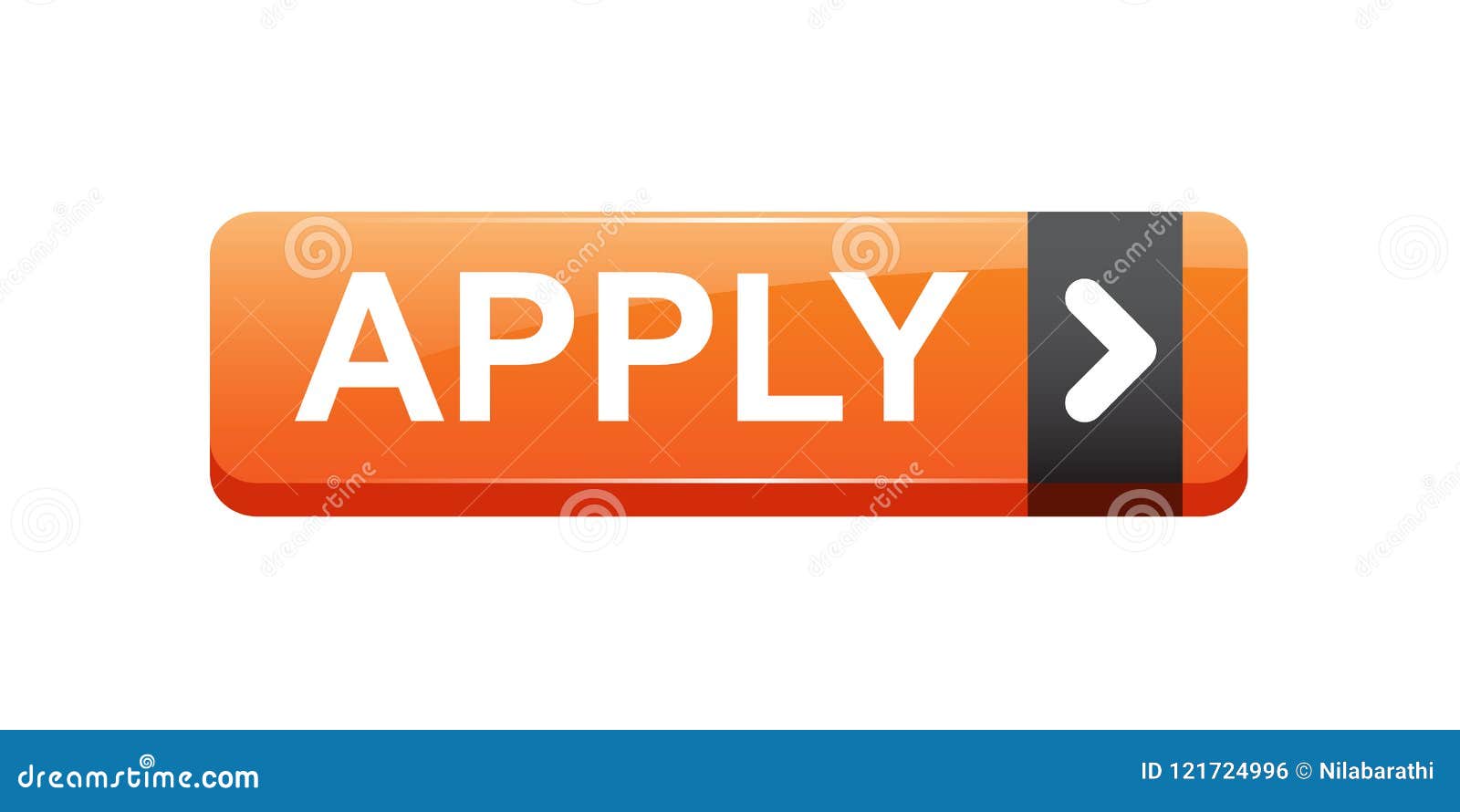 Apply here button stock illustration. Illustration of graphics - 121724996