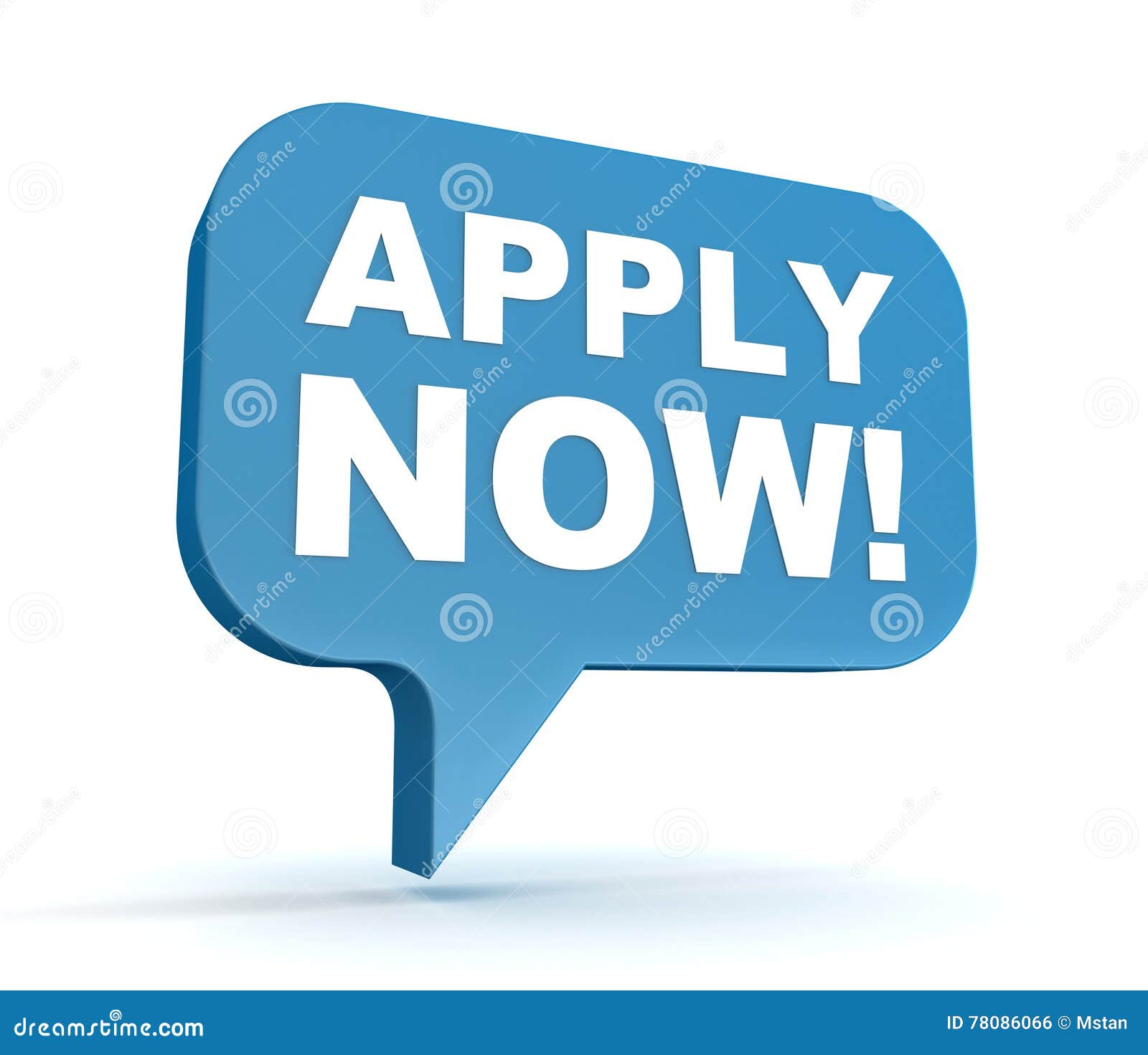 Apply Now Concept 3d Illustration Stock Illustration - Illustration of ...