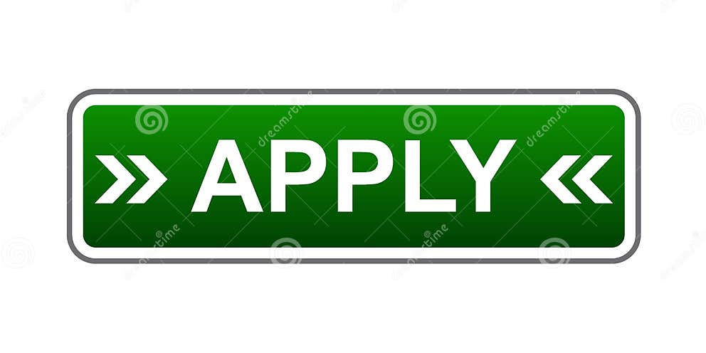 Apply here button stock illustration. Illustration of check - 121725296