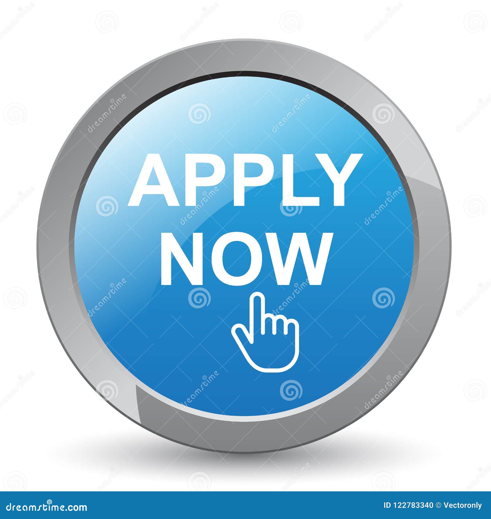 Apply now stock illustration. Illustration of advertising - 122783340