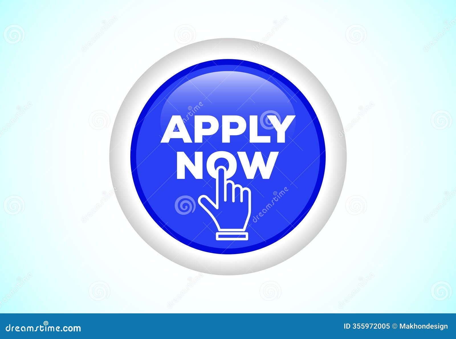 Apply Now Web Button. Suitable for Mobile App, and Website UI Design ...