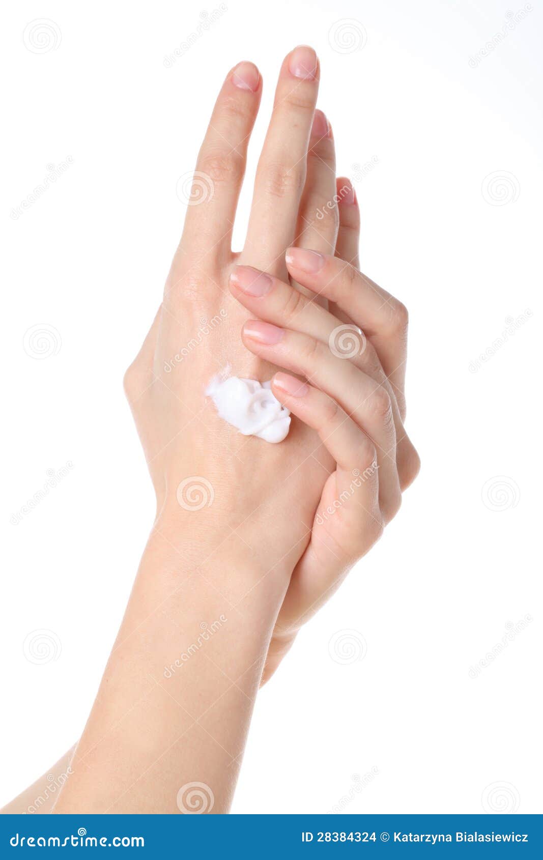 Applying cream stock photo. Image of cream, creme, massage - 28384324