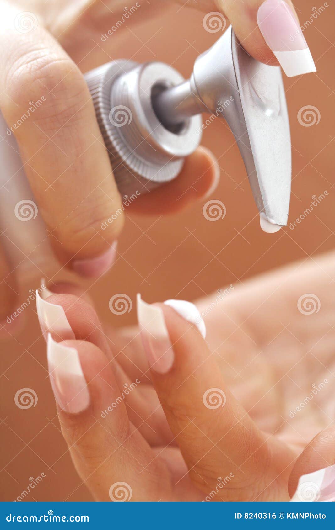 Applying hand lotion stock photo. Image of beauty, moisturizer - 8240316