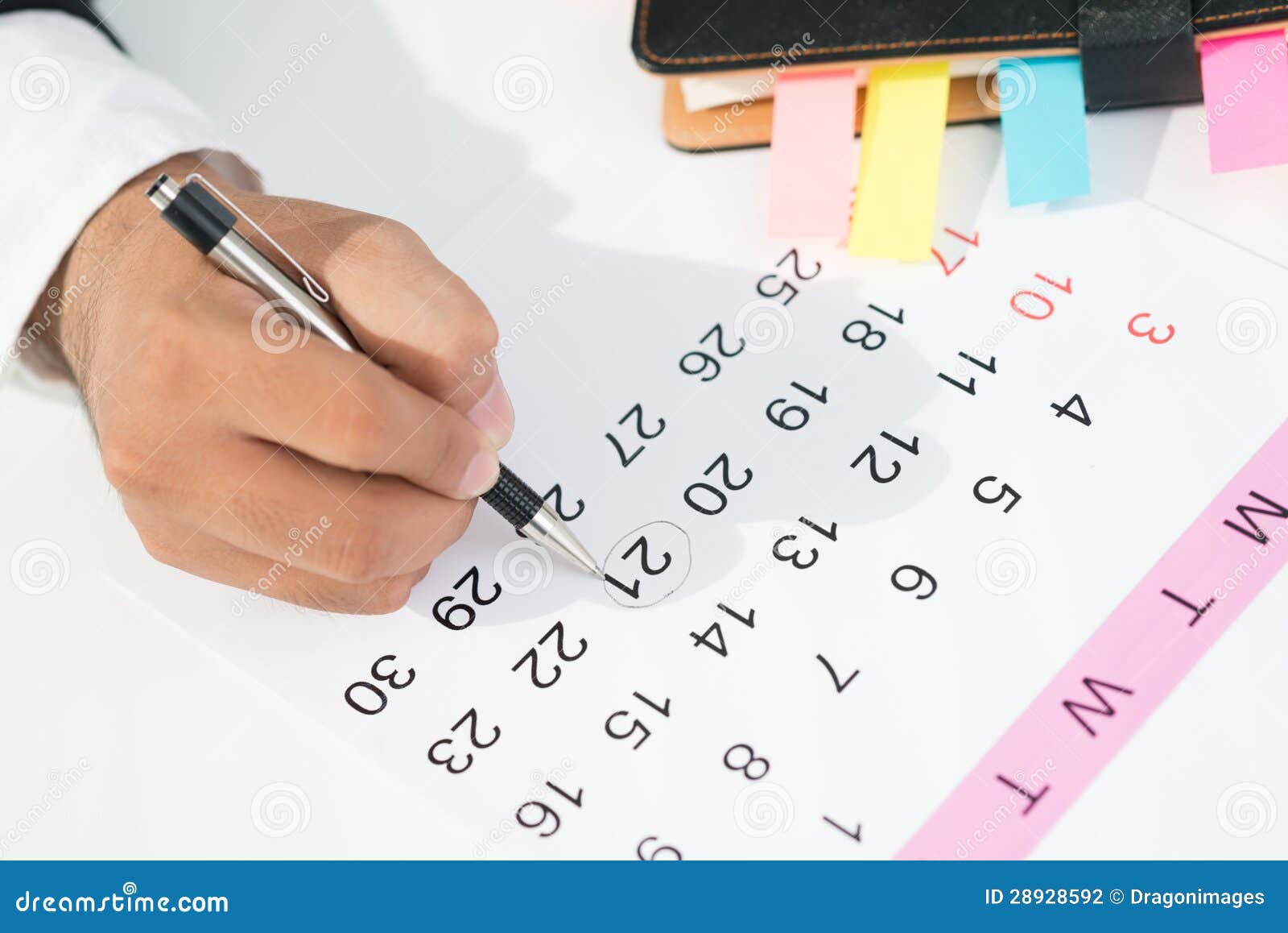 Appointment stock photo. Image of human, hand, planning - 28928592
