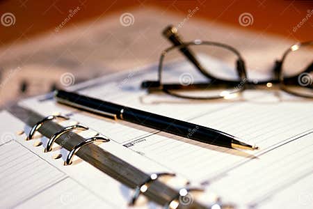 Appointment diary stock image. Image of office, business - 17667803