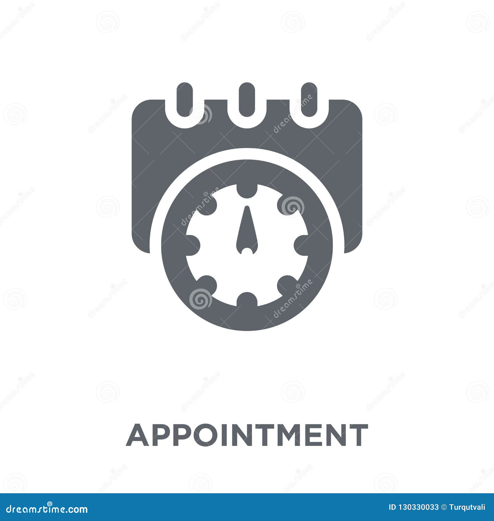 Appointment Icon from Human Resources Collection. Stock Vector ...
