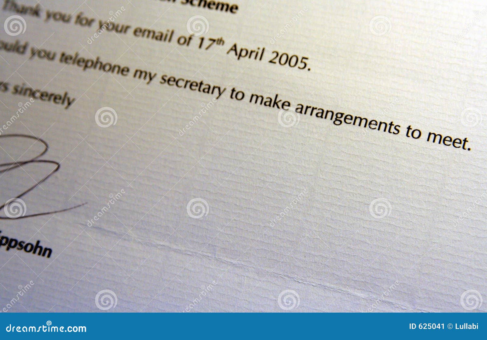 Appointment; Interview Invitation Stock Image - Image of making, letter ...