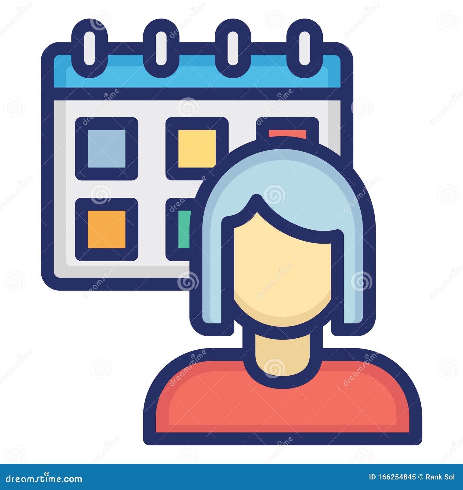 Appointment Isolated Vector Icon Which Can Easily Modify or Edit Stock ...