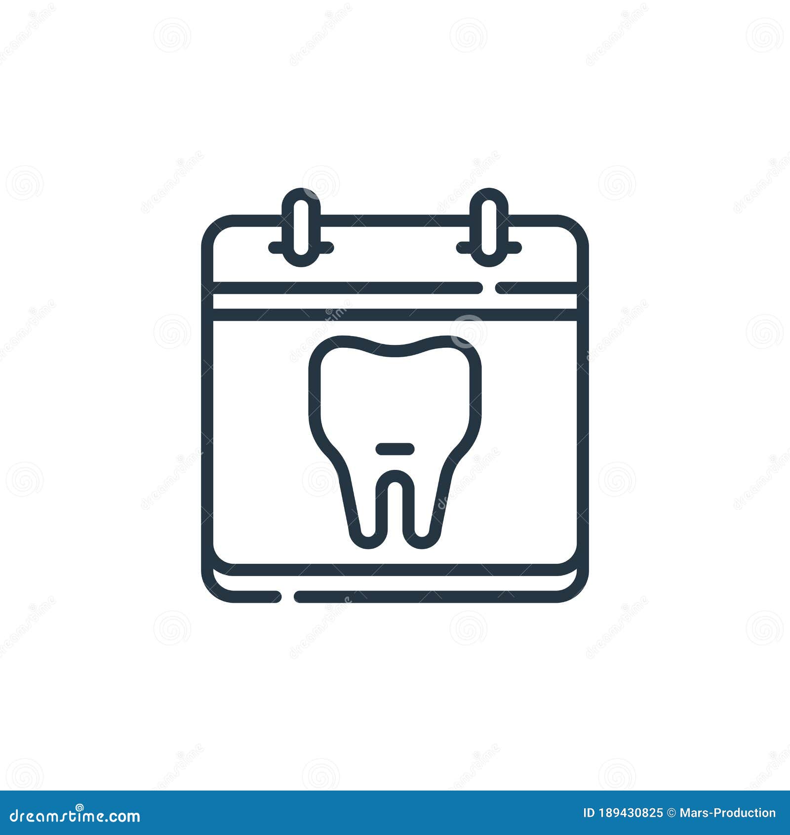 Appointment Vector Icon Isolated on White Background. Outline, Thin ...