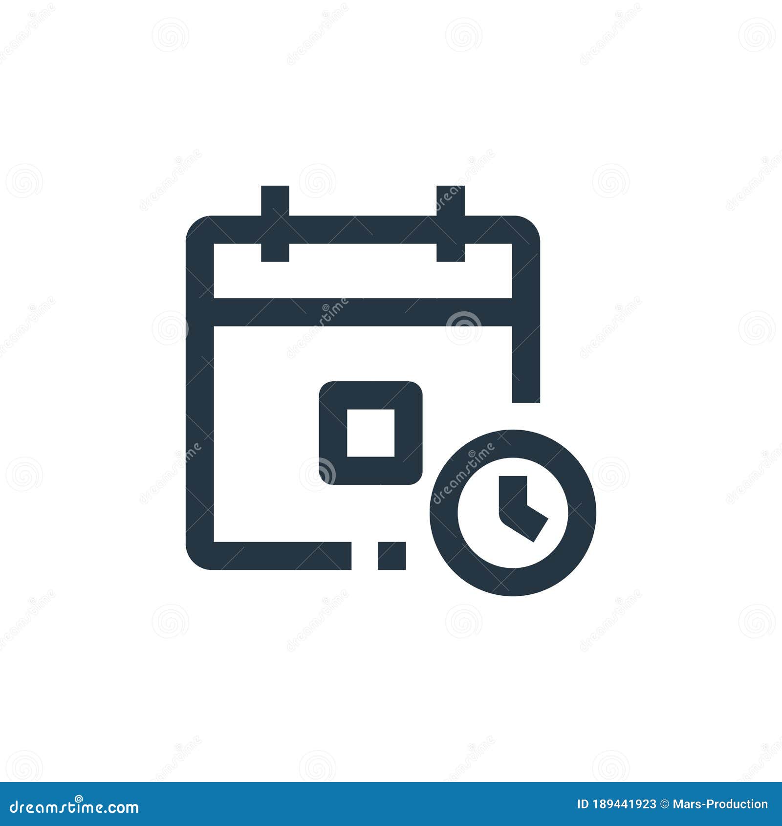 Appointment Vector Icon Isolated on White Background. Outline, Thin ...