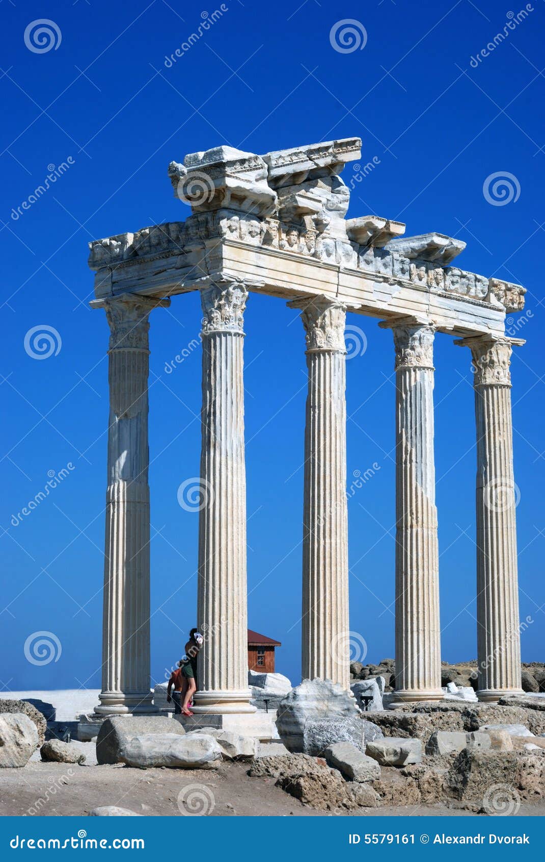 Appolon Schloss stockbild. Bild von geschichte, architektur - 5579161