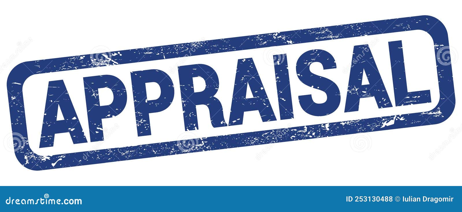 Appraisal Blue Random Shapes Horizontal Royalty-Free Stock Image ...