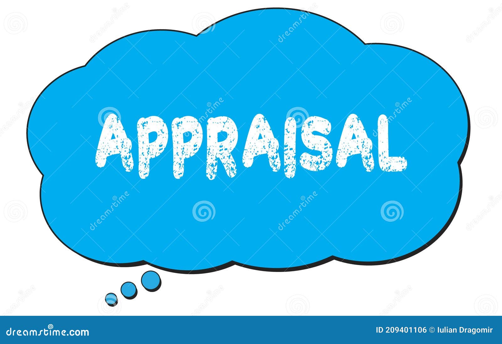 Appraisal Blue Random Shapes Horizontal Royalty-Free Stock Image ...