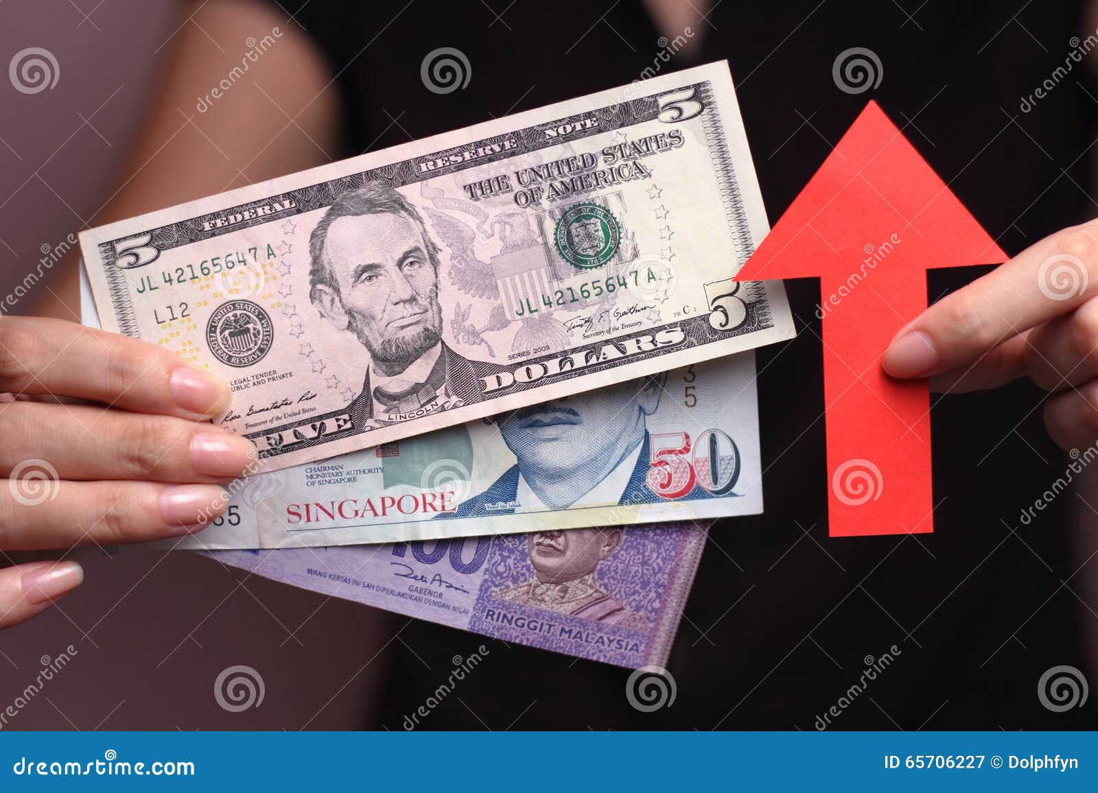 Appreciation of the Currency Stock Image - Image of rates, malaysian ...