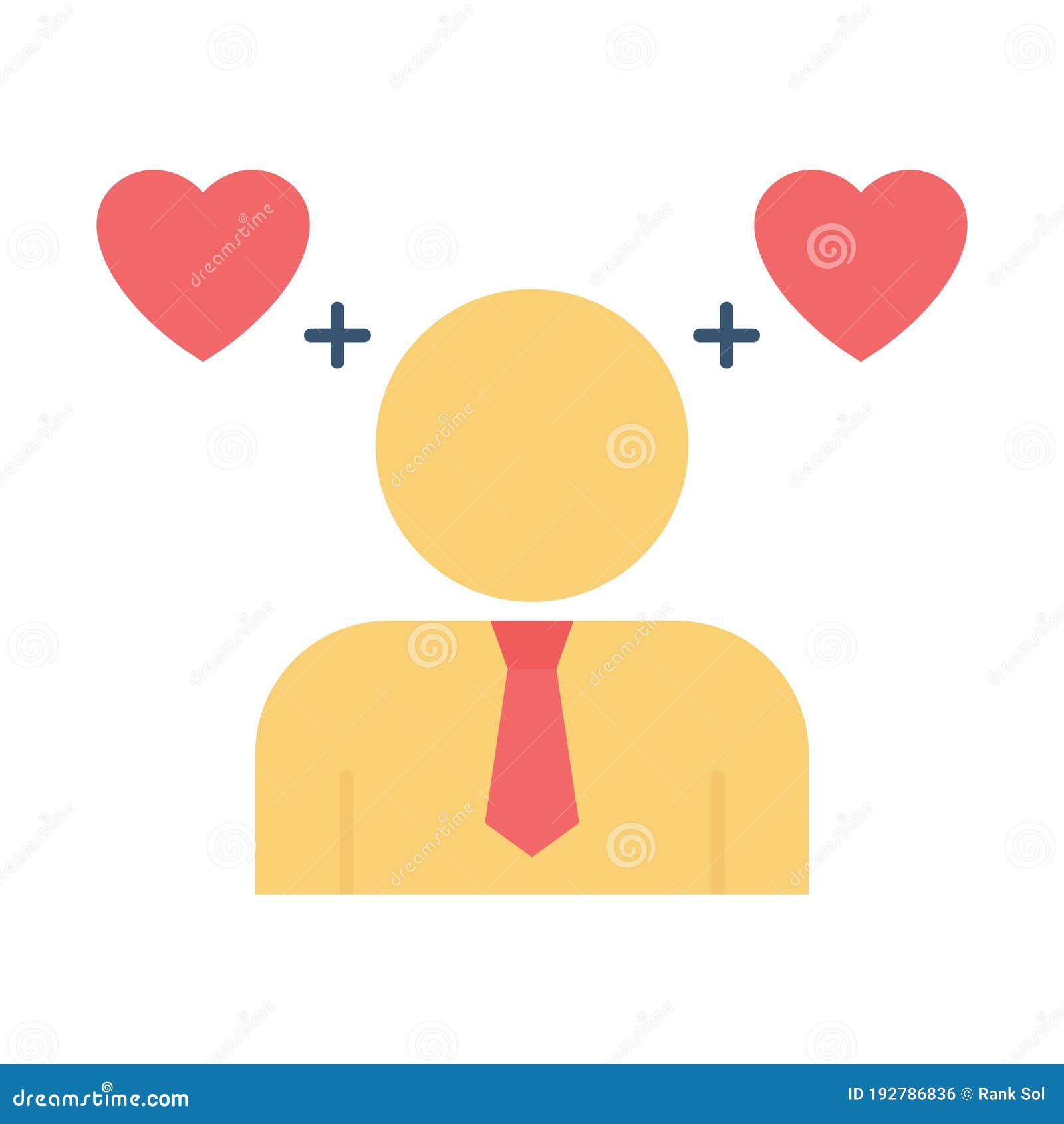 Appreciation Flat Inside Vector Icon Which Can Easily Modify or Edit ...