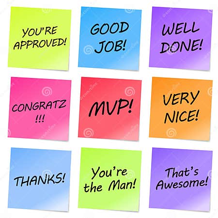 Appreciation Notes stock vector. Illustration of design - 22576709