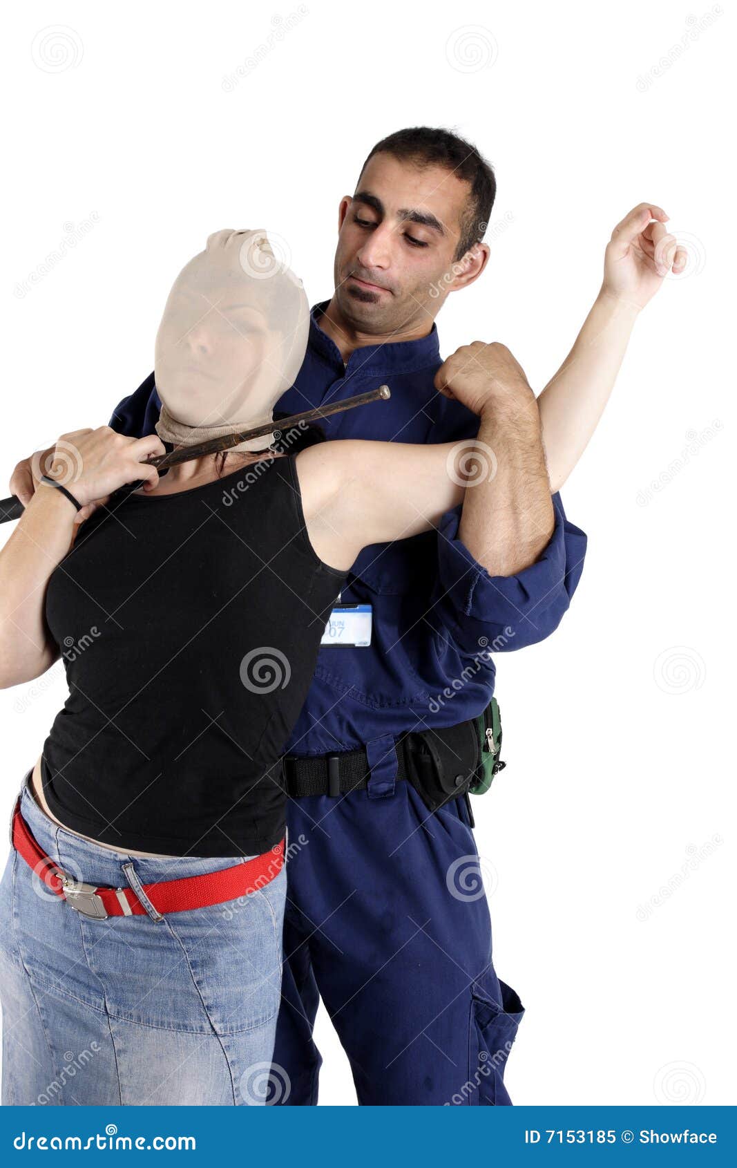 Apprehending a thief stock image. Image of order, felony - 7153185