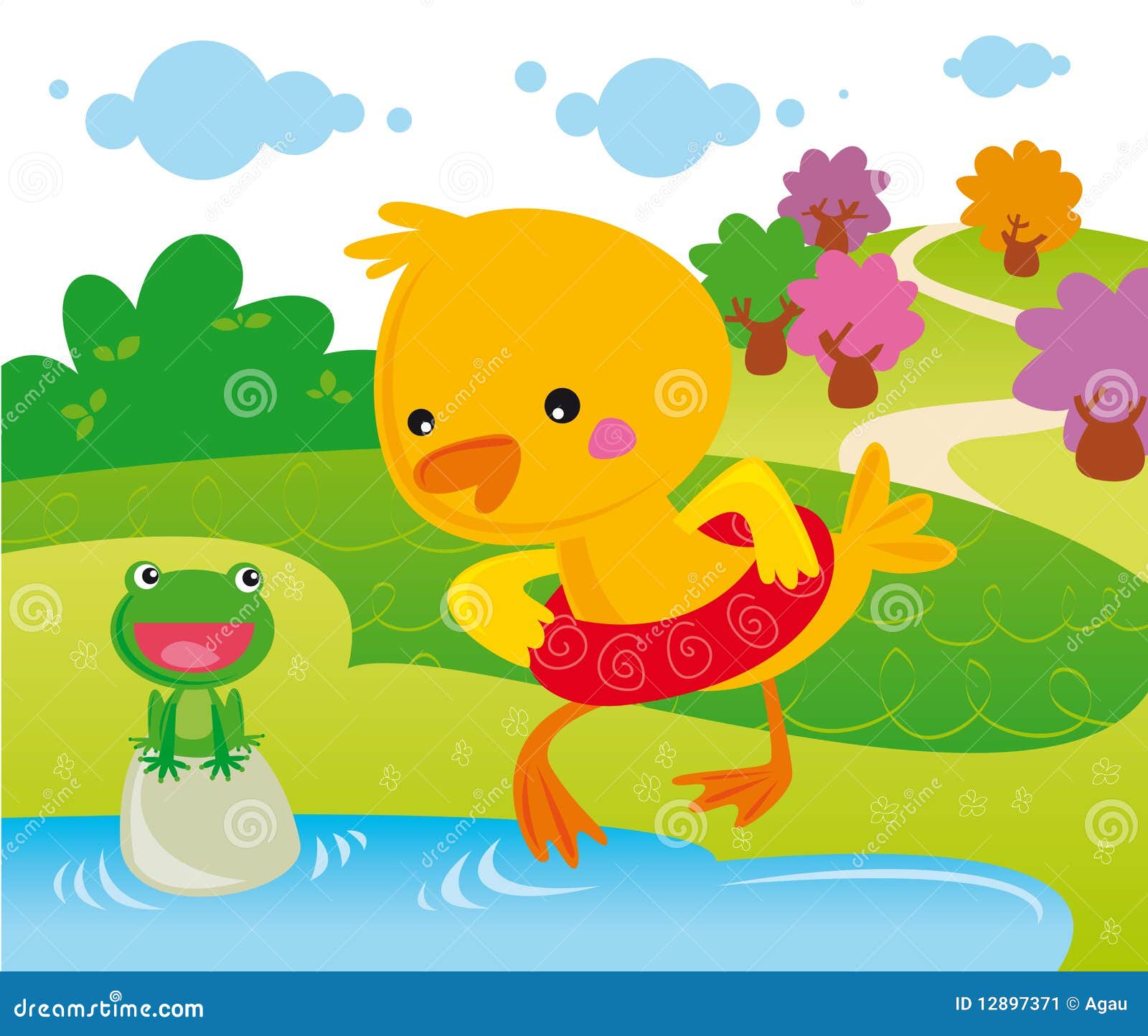 Nager Stock Illustrations, Vecteurs, & Clipart – (4,050 Stock ...