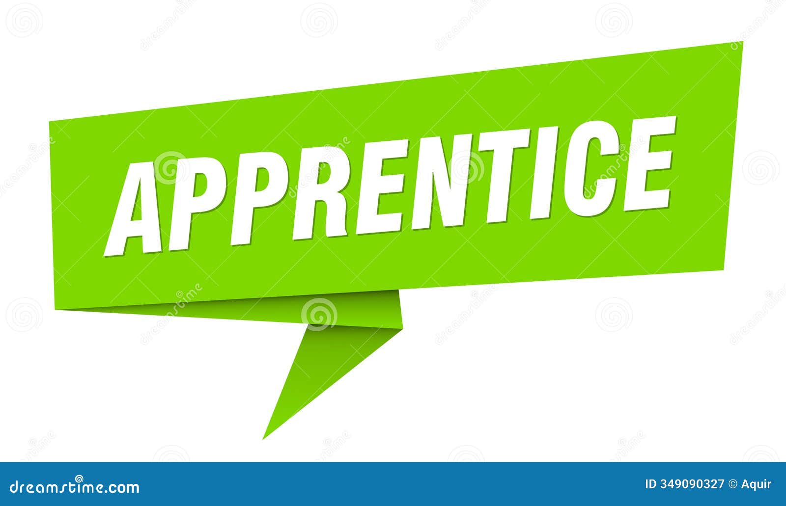 Apprentice Banner. Apprentice Speech Bubble, Label, Sticker, Sign ...