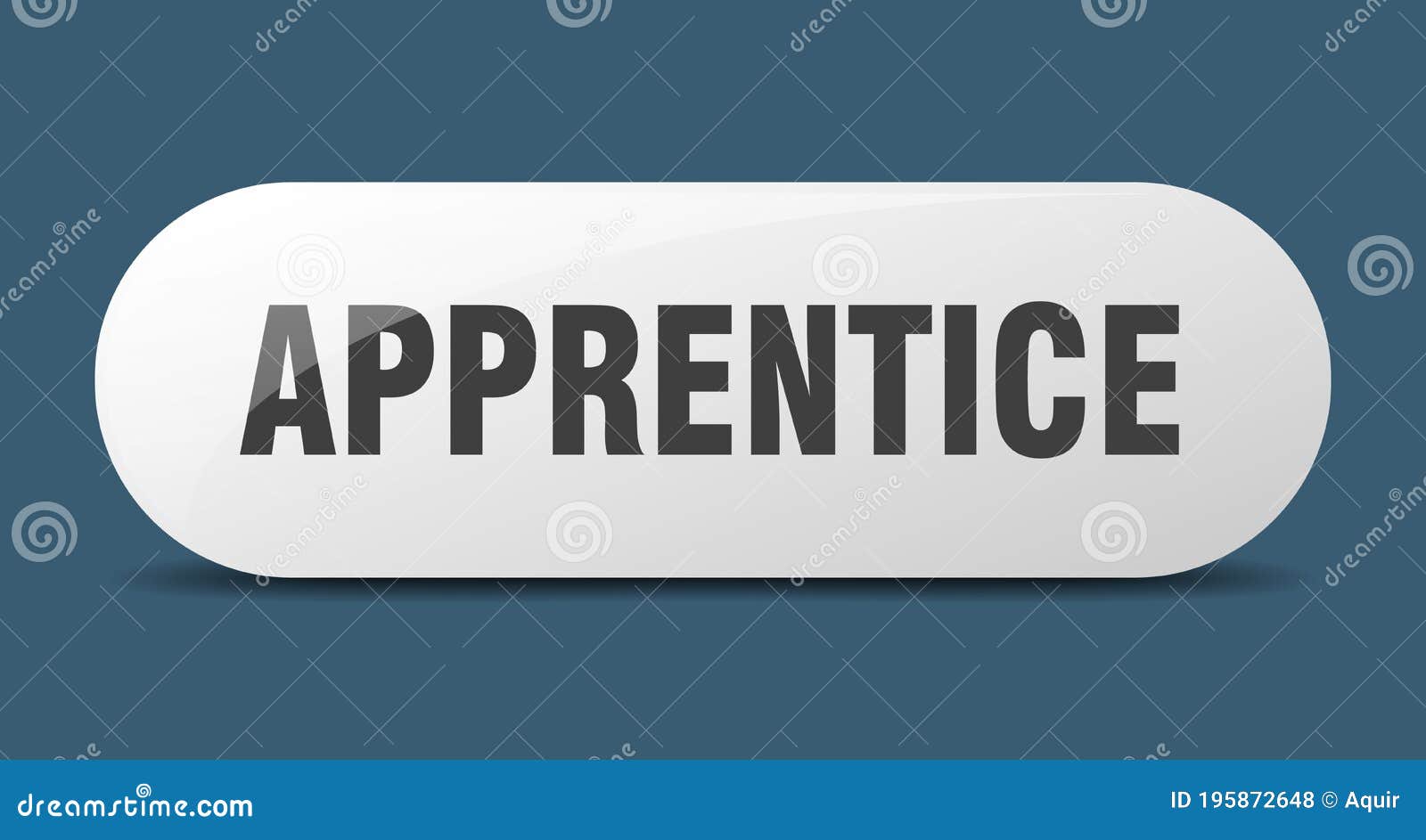 Apprentice Button. Apprentice Sign. Key. Push Button Stock Vector ...