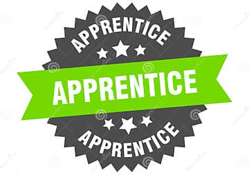 Apprentice Sign. Apprentice Circular Band Label. Apprentice Sticker ...