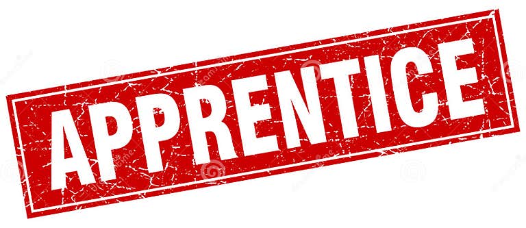 Apprentice square stamp stock vector. Illustration of grungy - 94470888