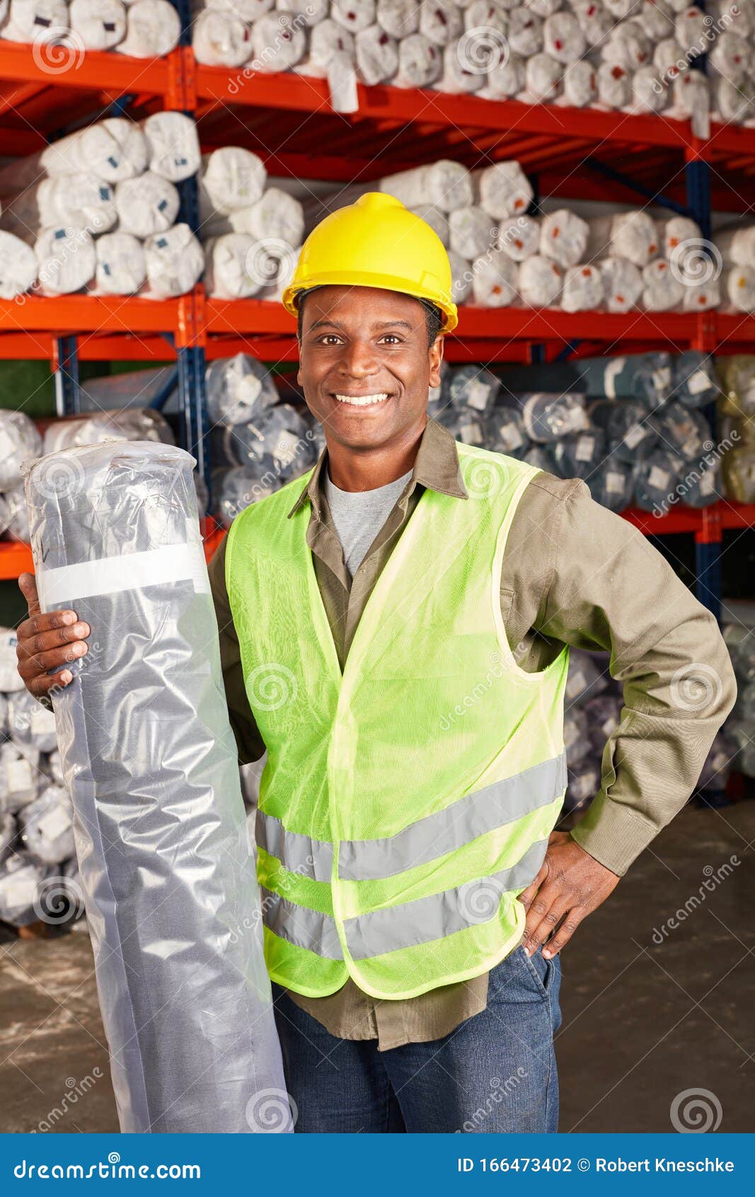 Apprentice in the Training for Specialist Warehouse Stock Photo - Image ...