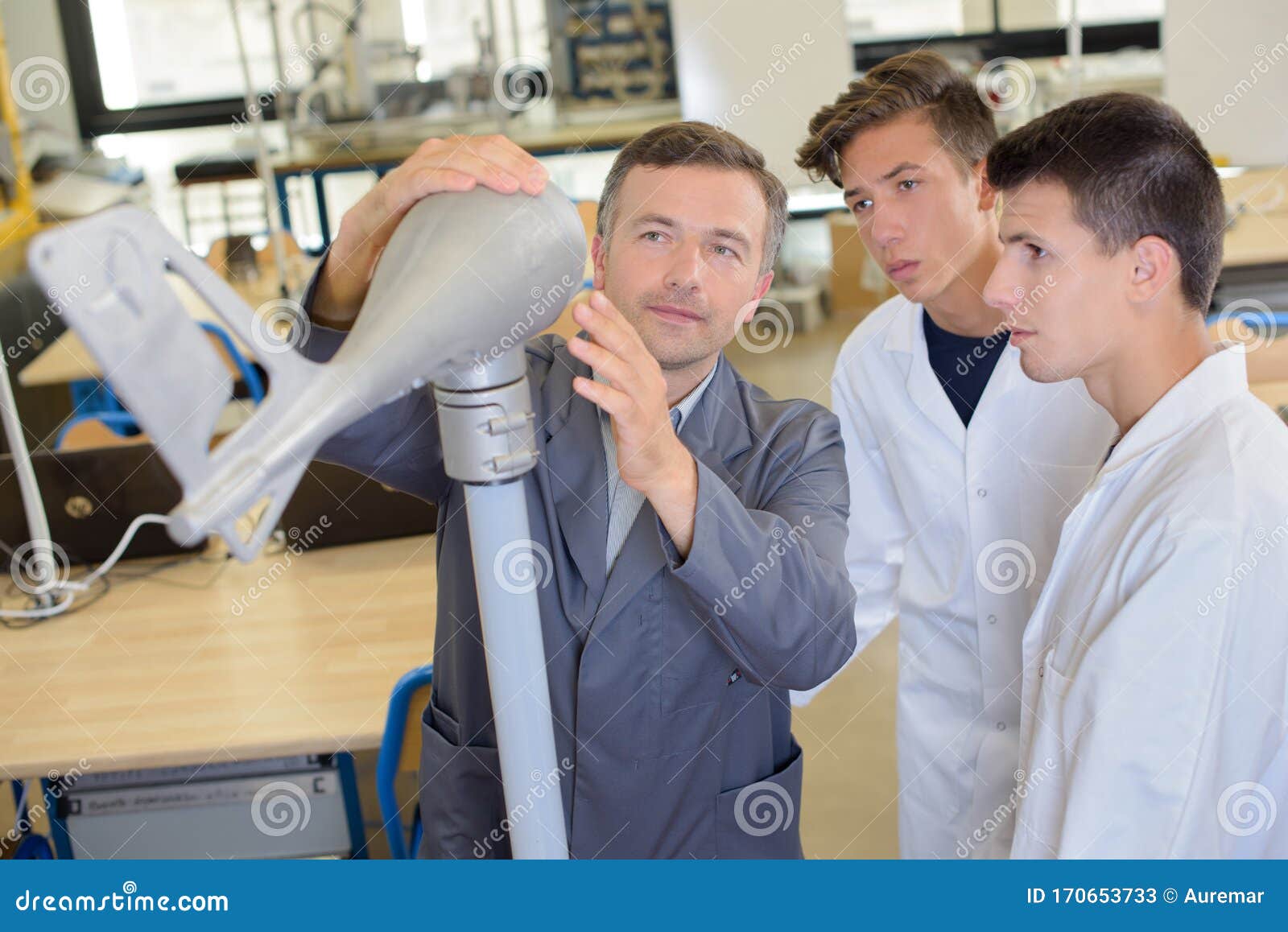 Apprentices during Class - Craft Class Stock Image - Image of workshop ...