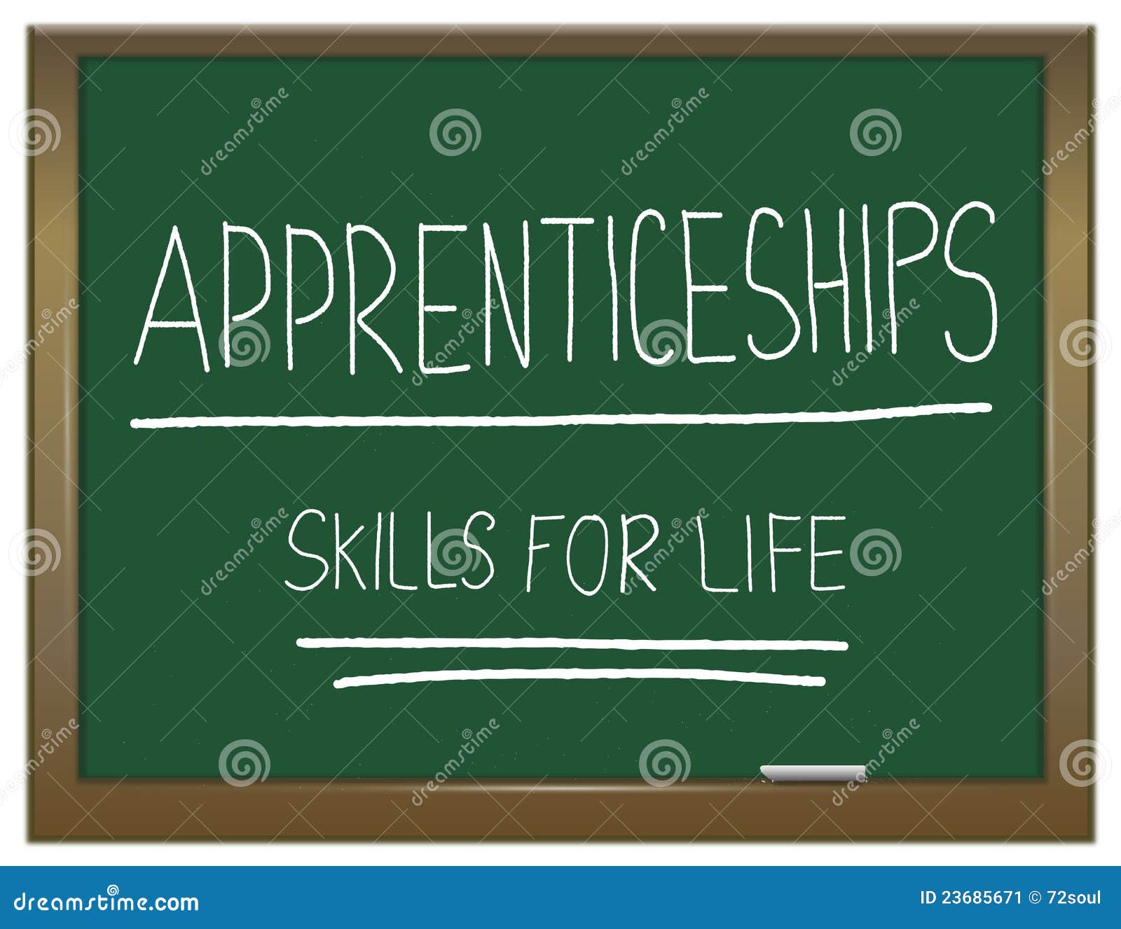 Apprenticeship concept. stock illustration. Illustration of profession ...