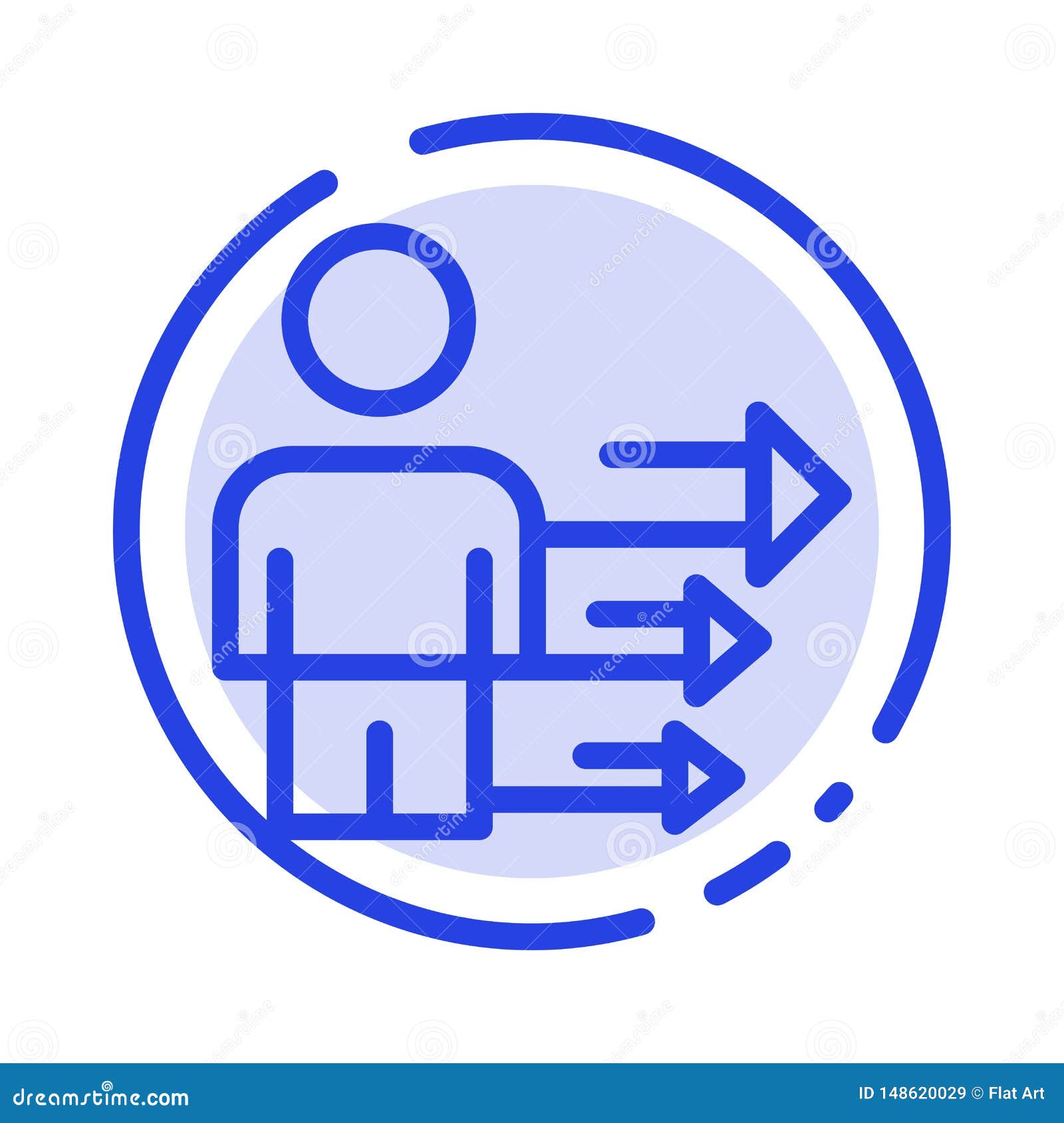 Approach, Business, Leadership, Modern Solid Icon Infographics 5 Steps ...