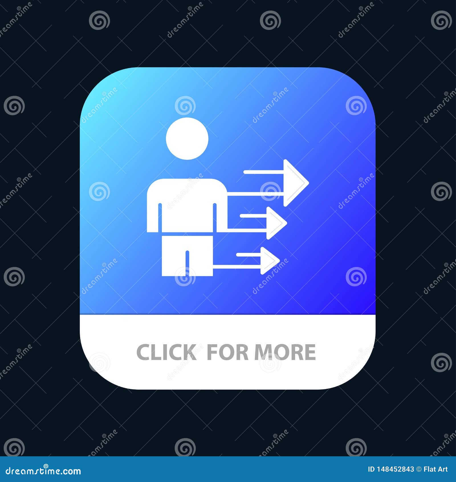 Approach, Business, Leadership, Modern Mobile App Button. Android and ...