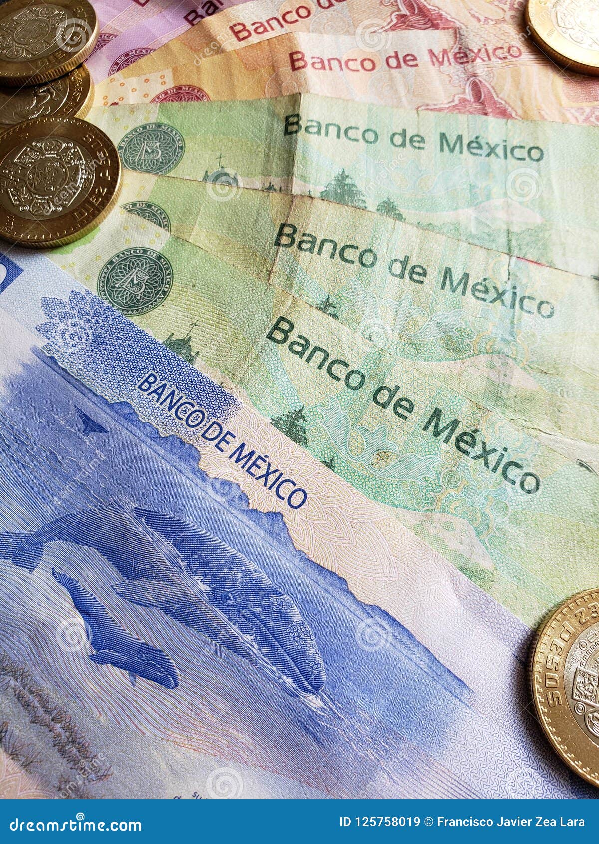 Approach To Reverse of Stacked Mexican Banknotes in Different ...