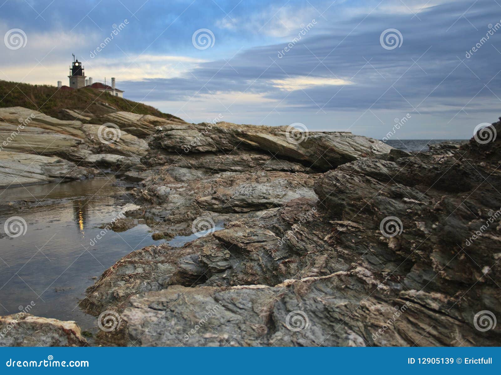 Approaching Storm stock image. Image of landscape, puddle - 12905139