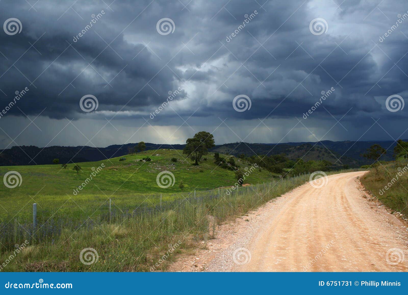 Approaching Storm stock image. Image of storm, south, australia - 6751731