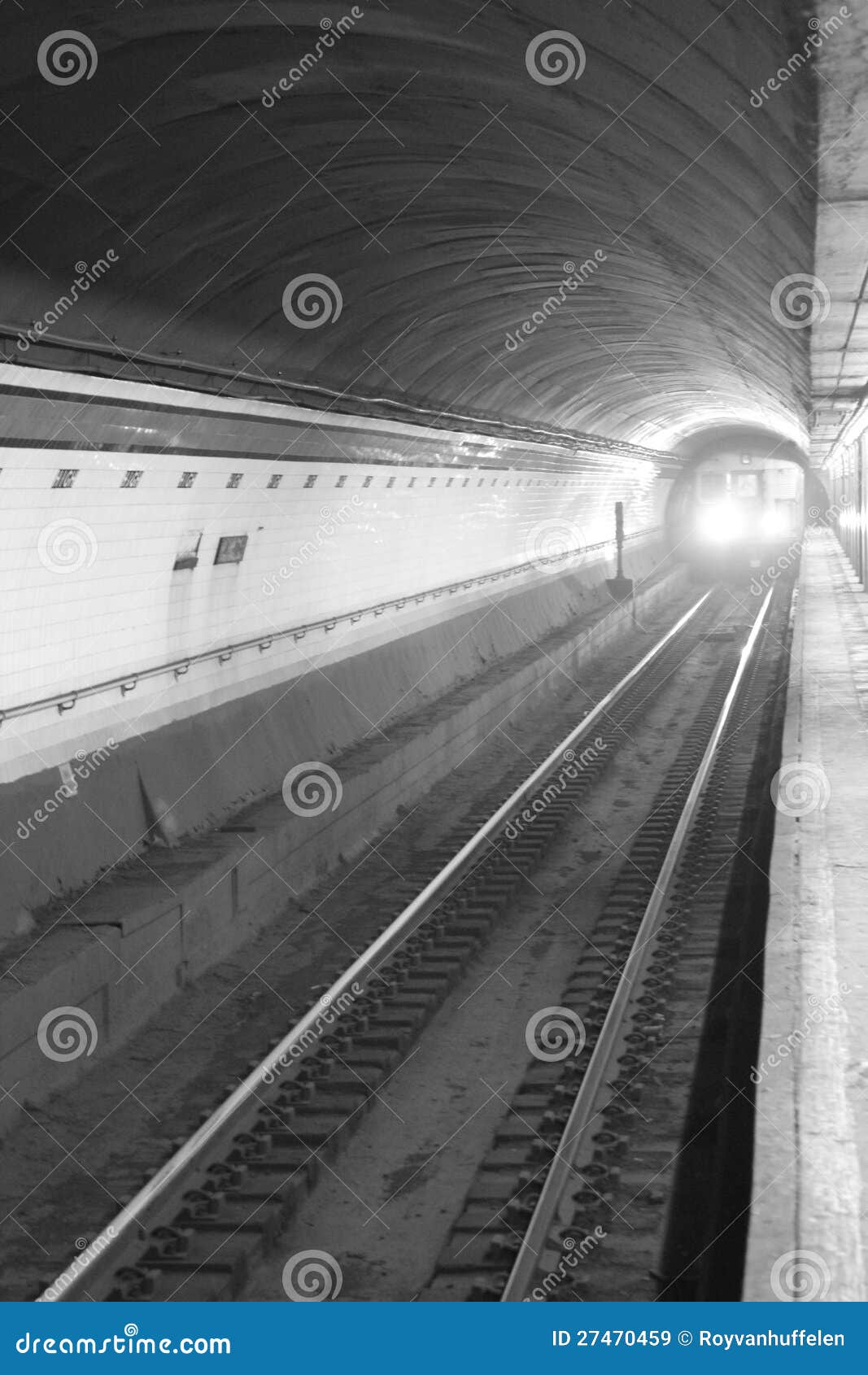 Approaching train stock image. Image of railway, subway - 27470459