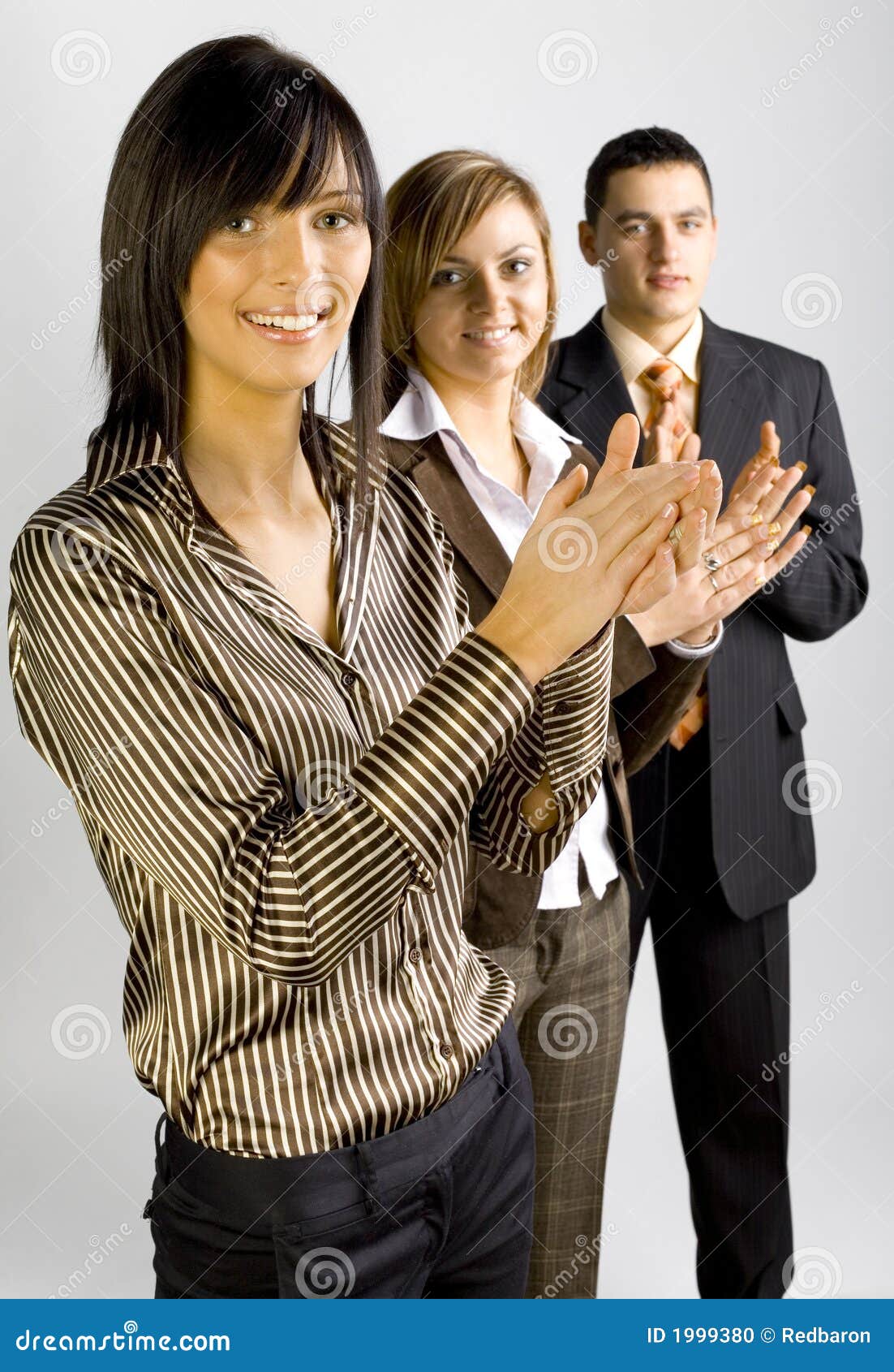Approbation of Business Group Stock Photo - Image of bravo, group: 1999380