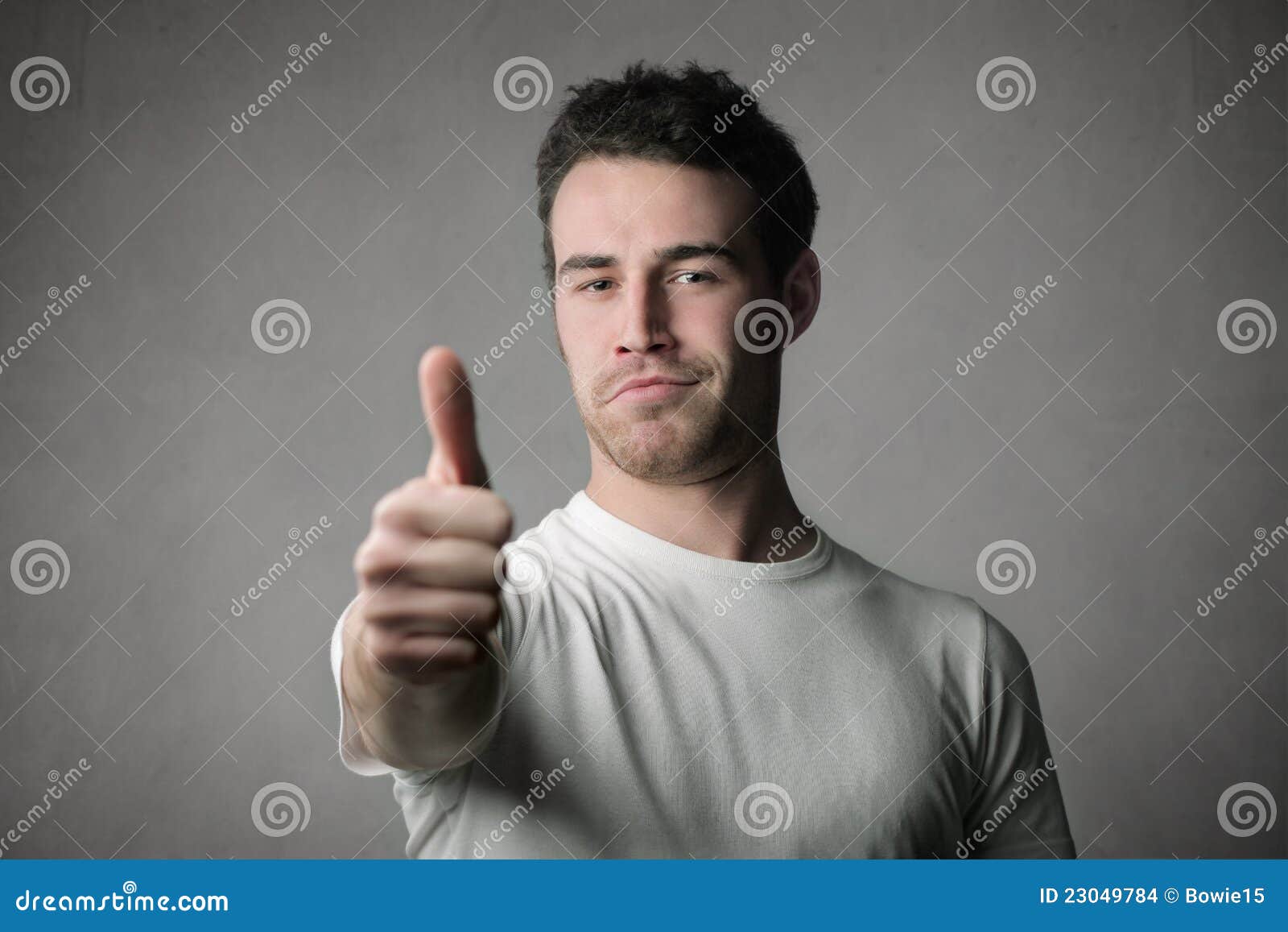 Approval stock photo. Image of beard, happy, earn, wall - 23049784