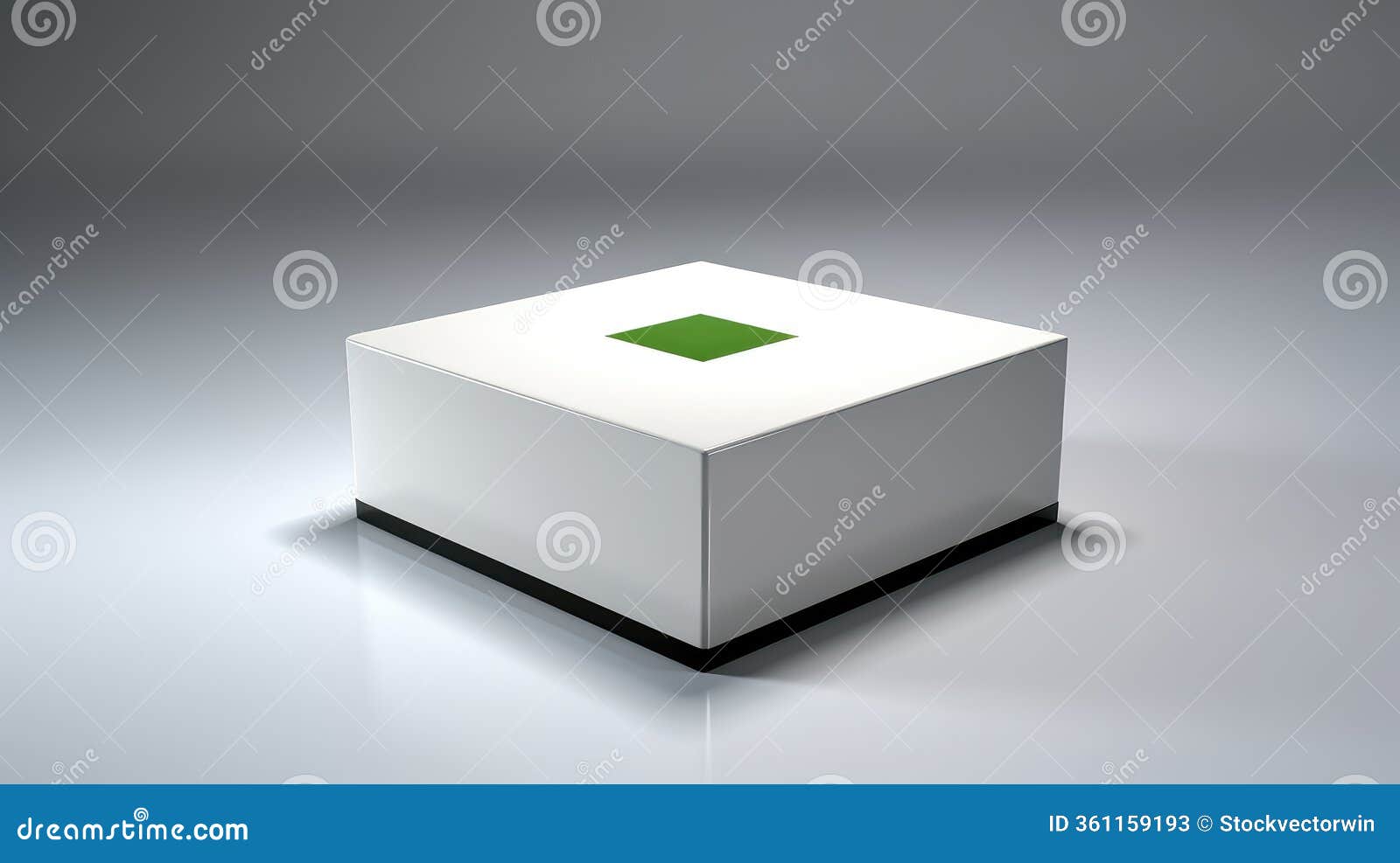 Approval Box with Checkmark Stock Illustration - Illustration of tick ...