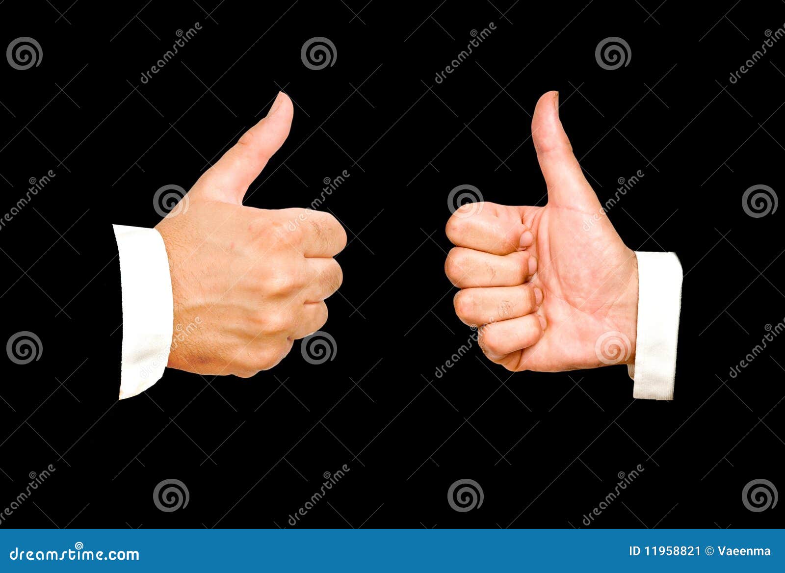 Approval gesture stock image. Image of thumb, hand, good - 11958821