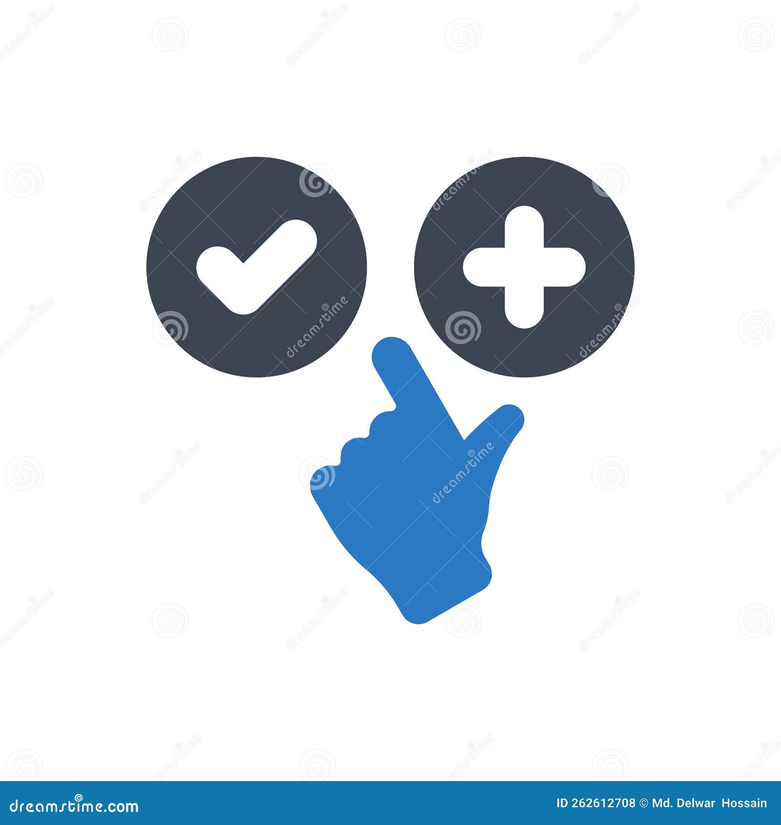 Approval icon stock vector. Illustration of valid, validation - 262612708
