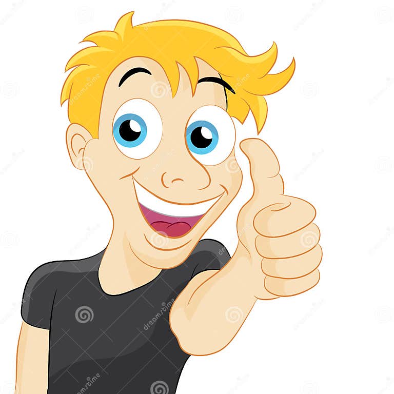 Approval Kid stock vector. Illustration of eyes, dude - 42950255