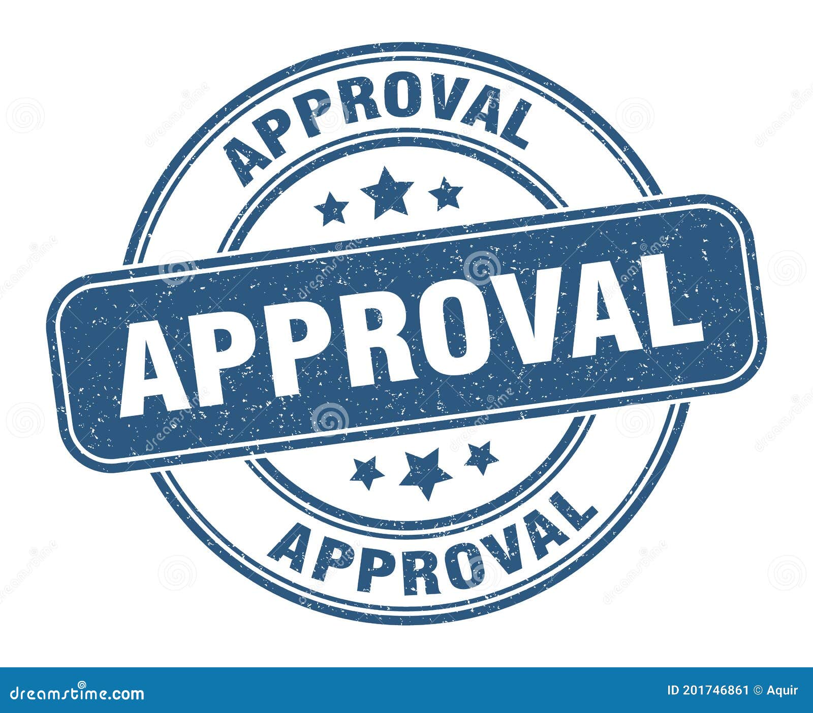 Approval Stamp. Approval Label. Round Grunge Sign Stock Vector ...
