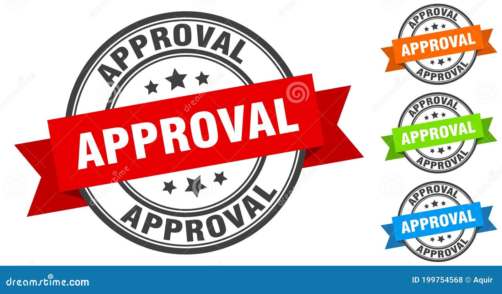 Approval Stamp Royalty-Free Stock Photo | CartoonDealer.com #3683913